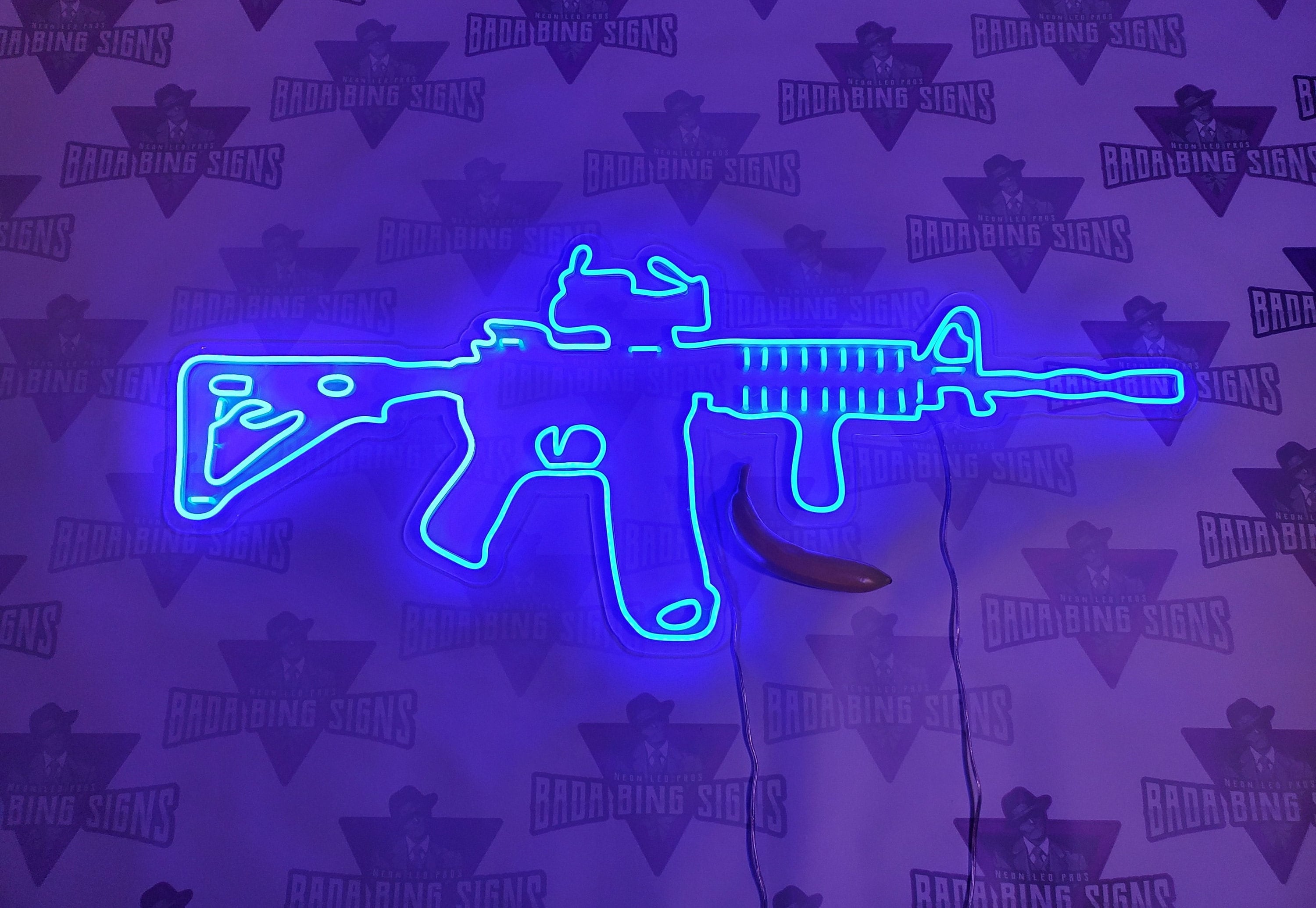 HUGE AR15 Neon LED Sign AR-15 - Almost 4 Feet Long! - Etsy