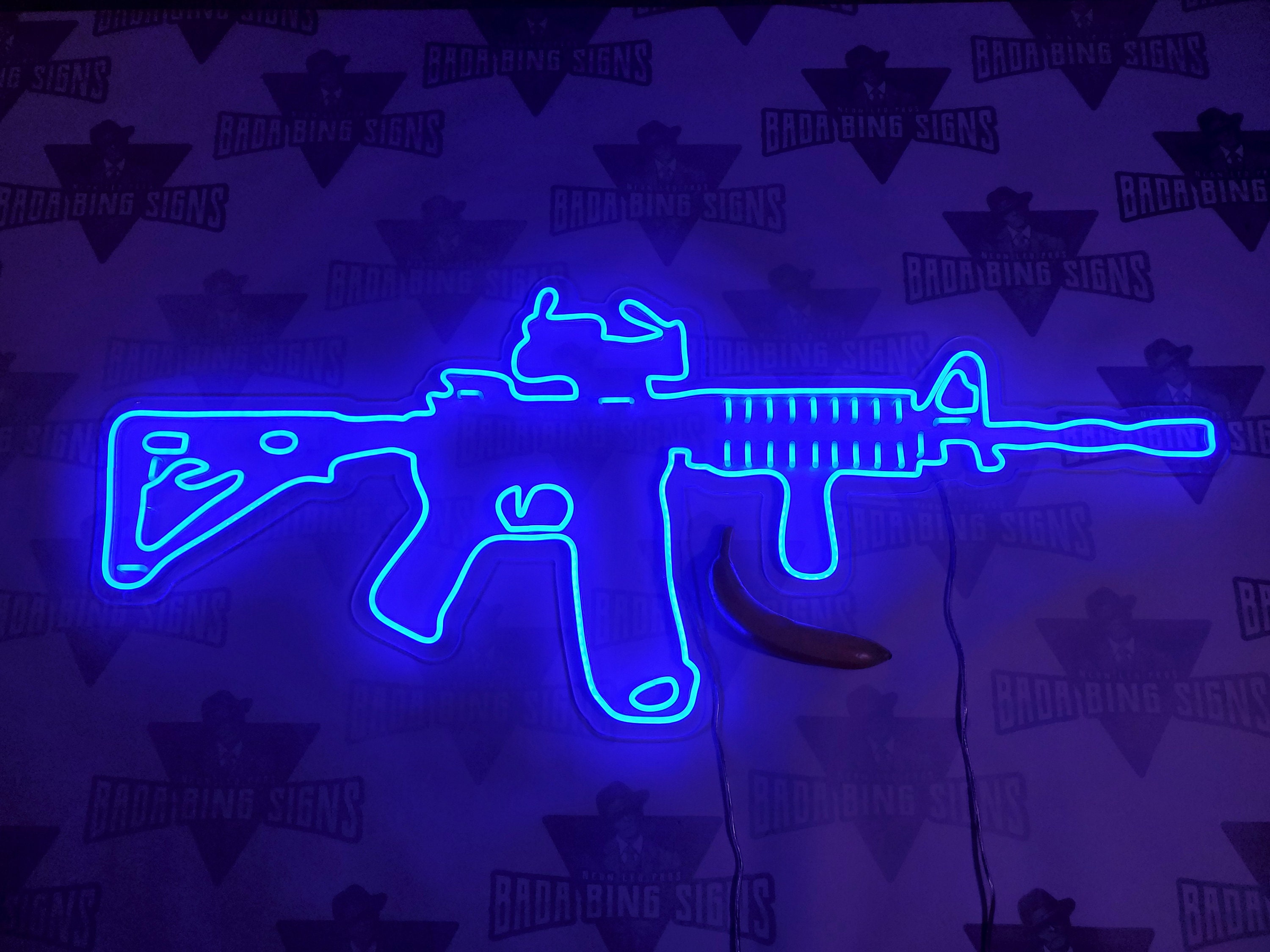 HUGE AR15 Neon LED Sign AR-15 Almost 4 Feet Long - Etsy