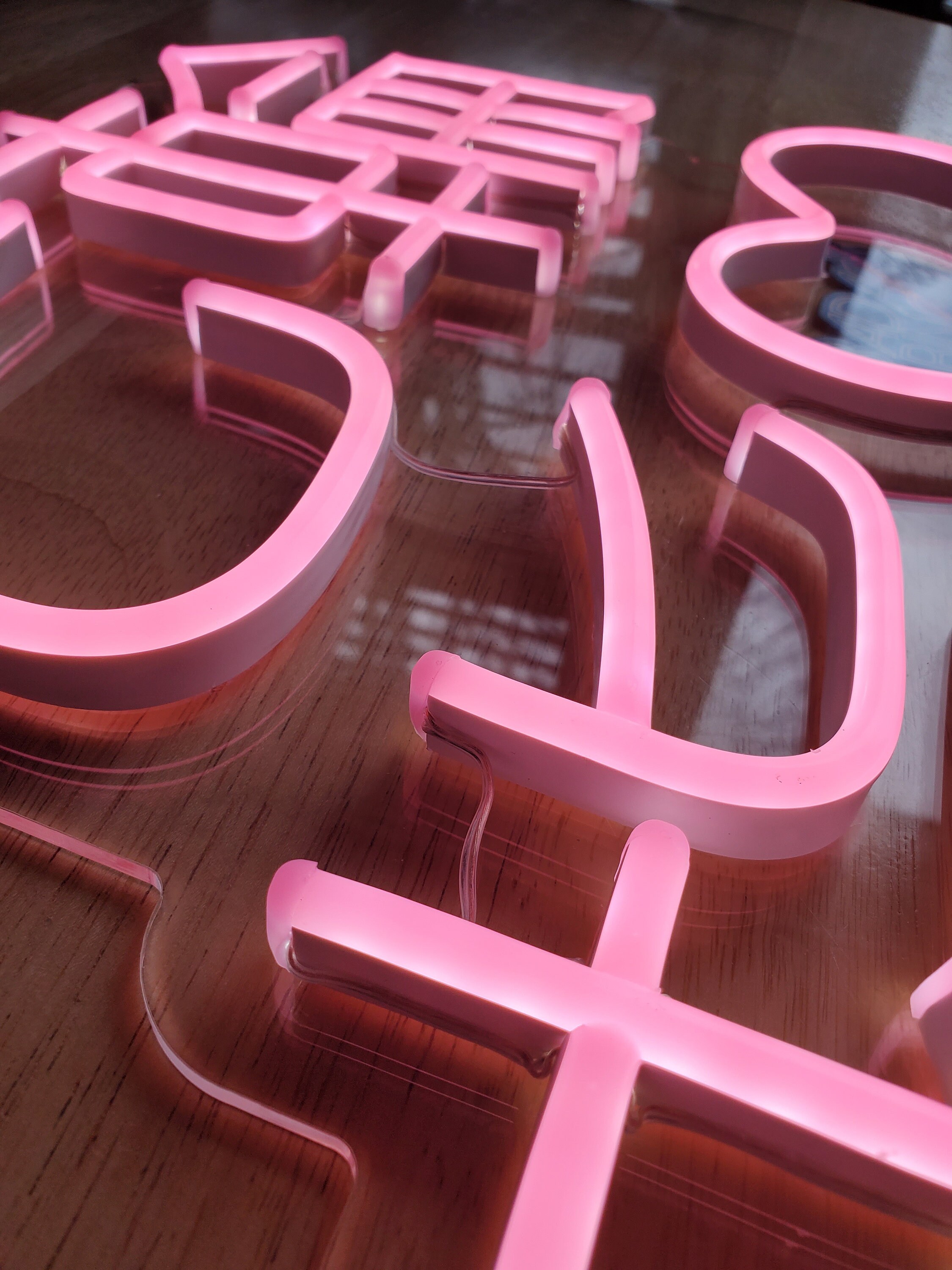 Ariana Grande Made to Order Seven Rings Neon LED Sign - 7 Rings - Etsy