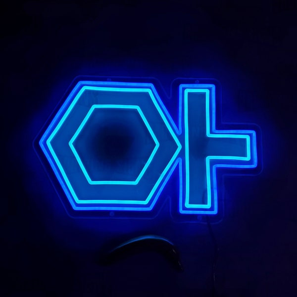 Tron Iso Sign - Etsy