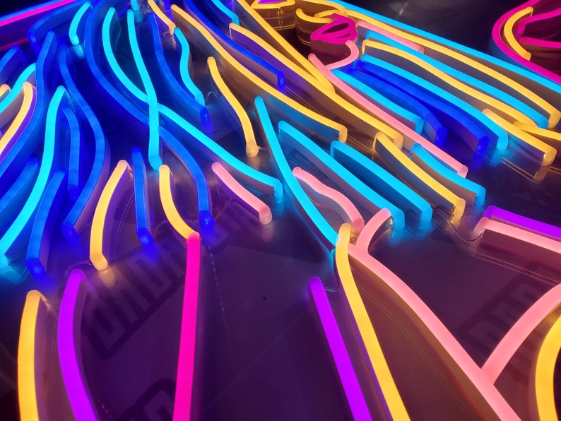 4 FOOT HUGE Blade Runner 2049 K Hologram Professional Neon LED Art Sign ...