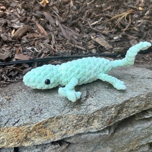 Crochet PATTERN No Sew Lizard Small Easy Beginner Crochet Pattern ...