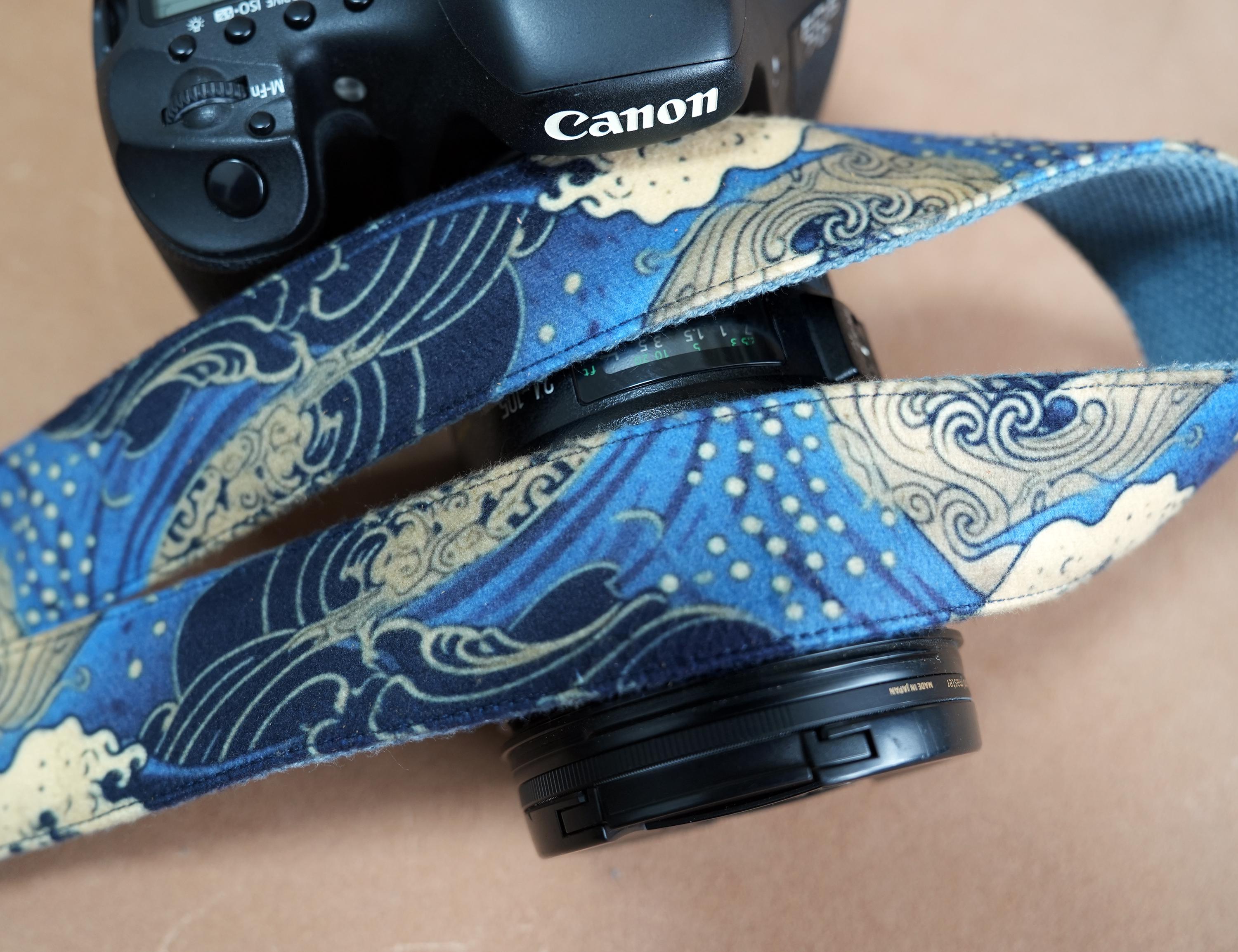 The Great Wave Camera Strap Kanagawa Classic Japanese Design Adjustable ...