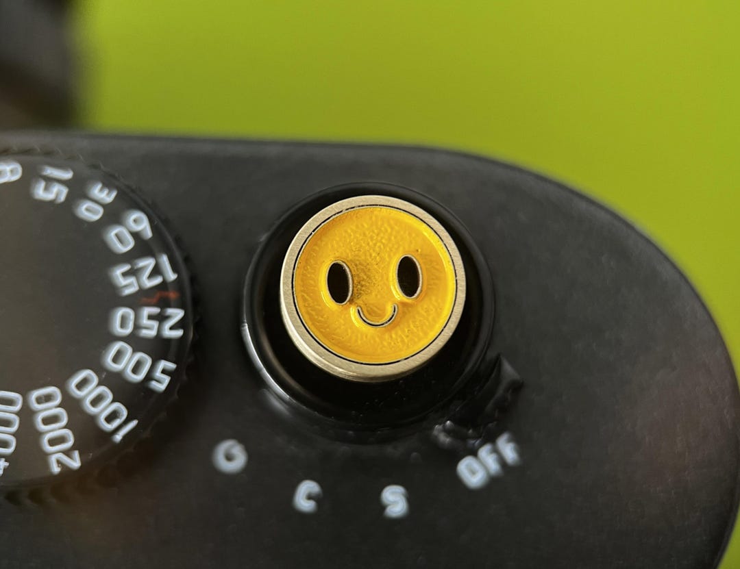 Smiley Face Shutter Button, Quick Release Shutter, Gift for Camera ...