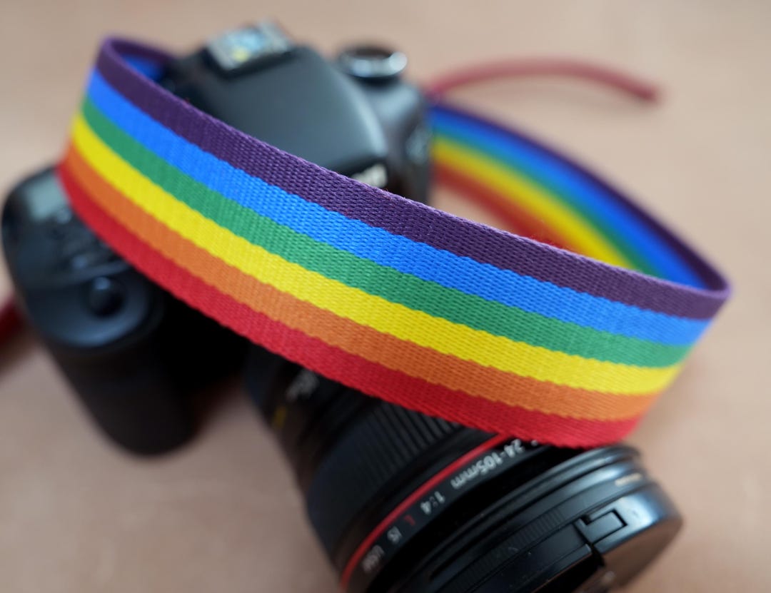 Rainbow Pride Camera Strap Unique Camera Gears LGBTQ+ Pride Photography ...