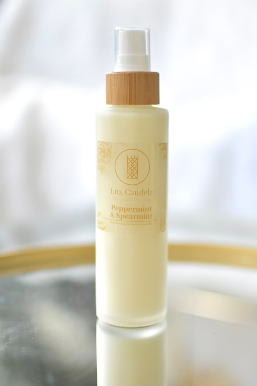 Peppermint & Spearmint Room Spray 100% Essential Oil | 4 Oz | Non-toxic ...