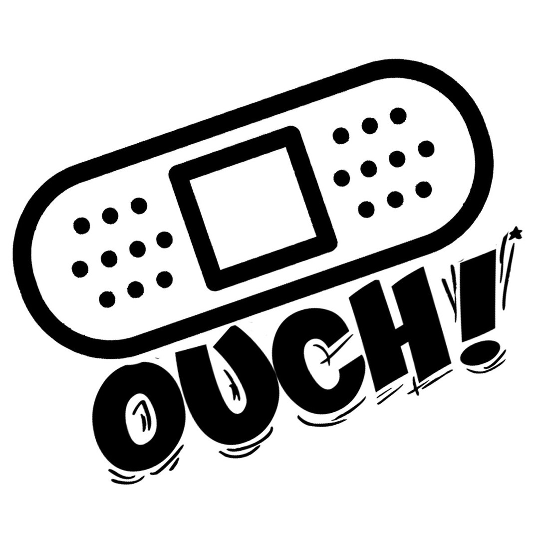 Ouch Car Decal - Etsy