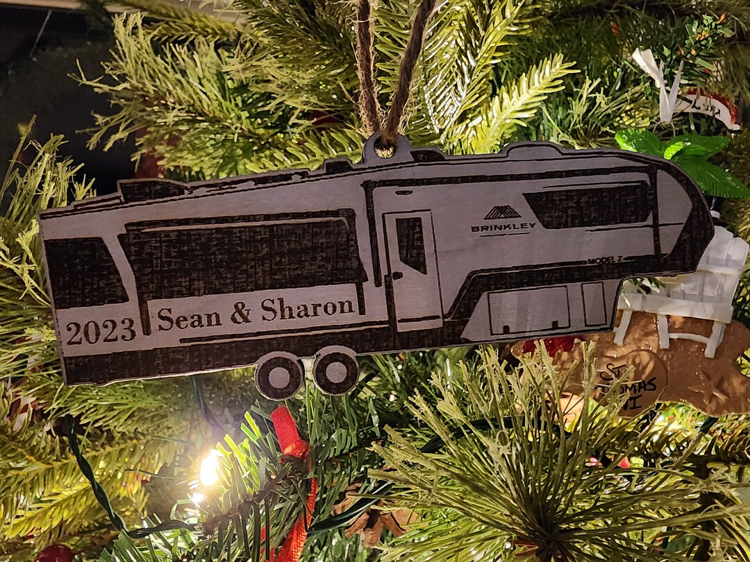 Brinkley RV 5th Wheel Christmas Ornament - Etsy