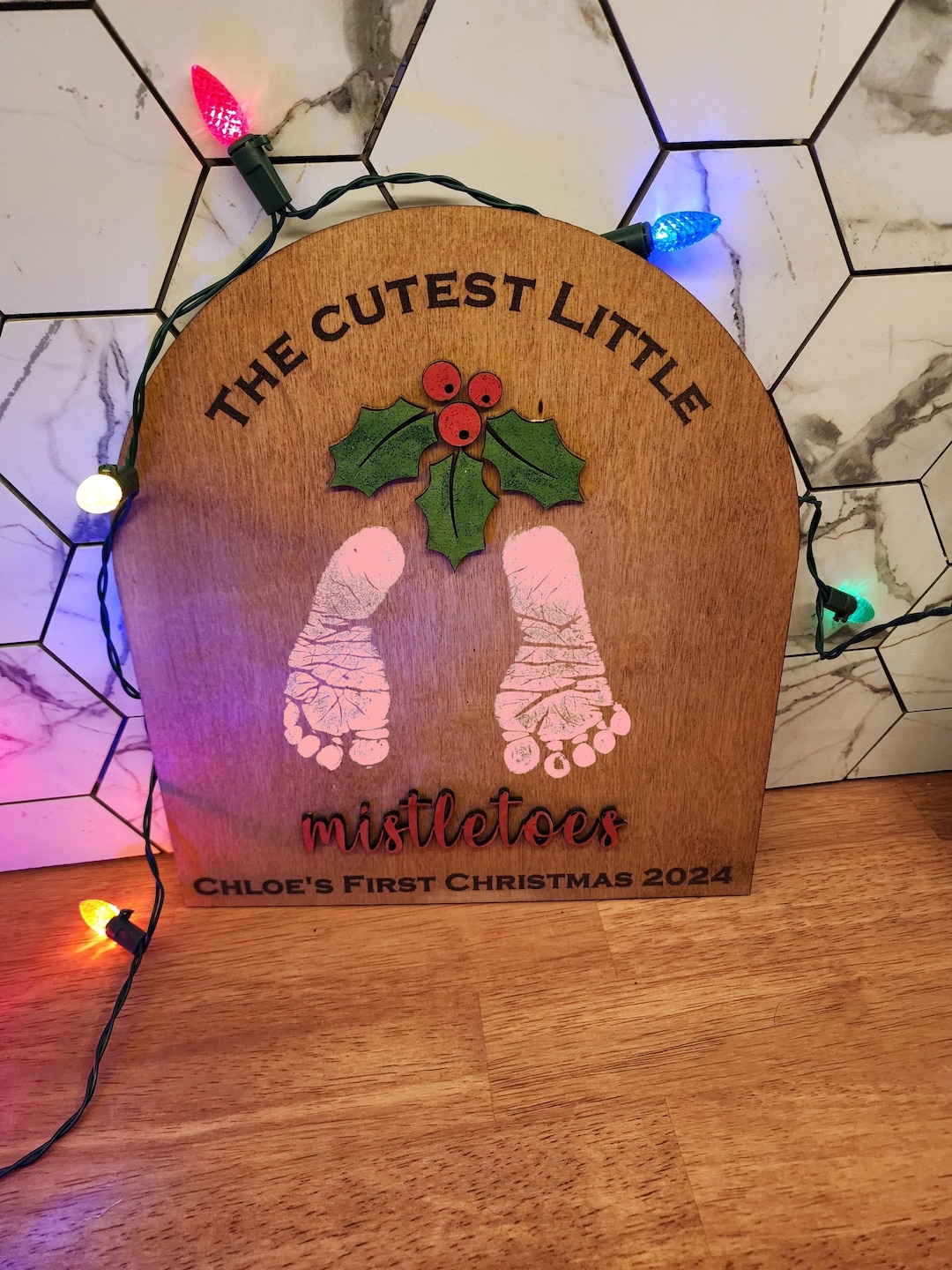 Mistletoes Babies First Christmas Sign the Cutest Little Mistletoes - Etsy