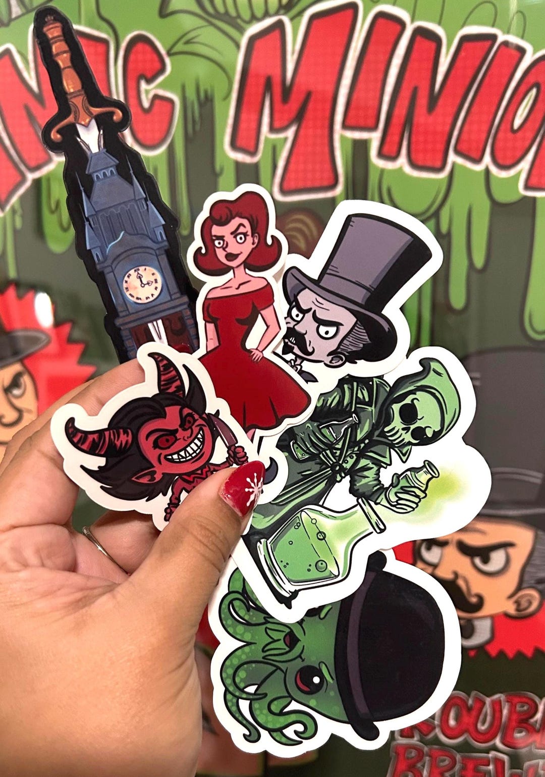 Blood on the Clocktower Pack | BOTC | Evil Team | Imp & Minions | Die ...