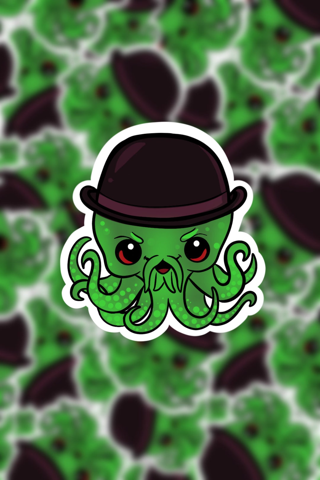 Blood on the Clocktower Sticker | Little Monster | Green and White Die ...