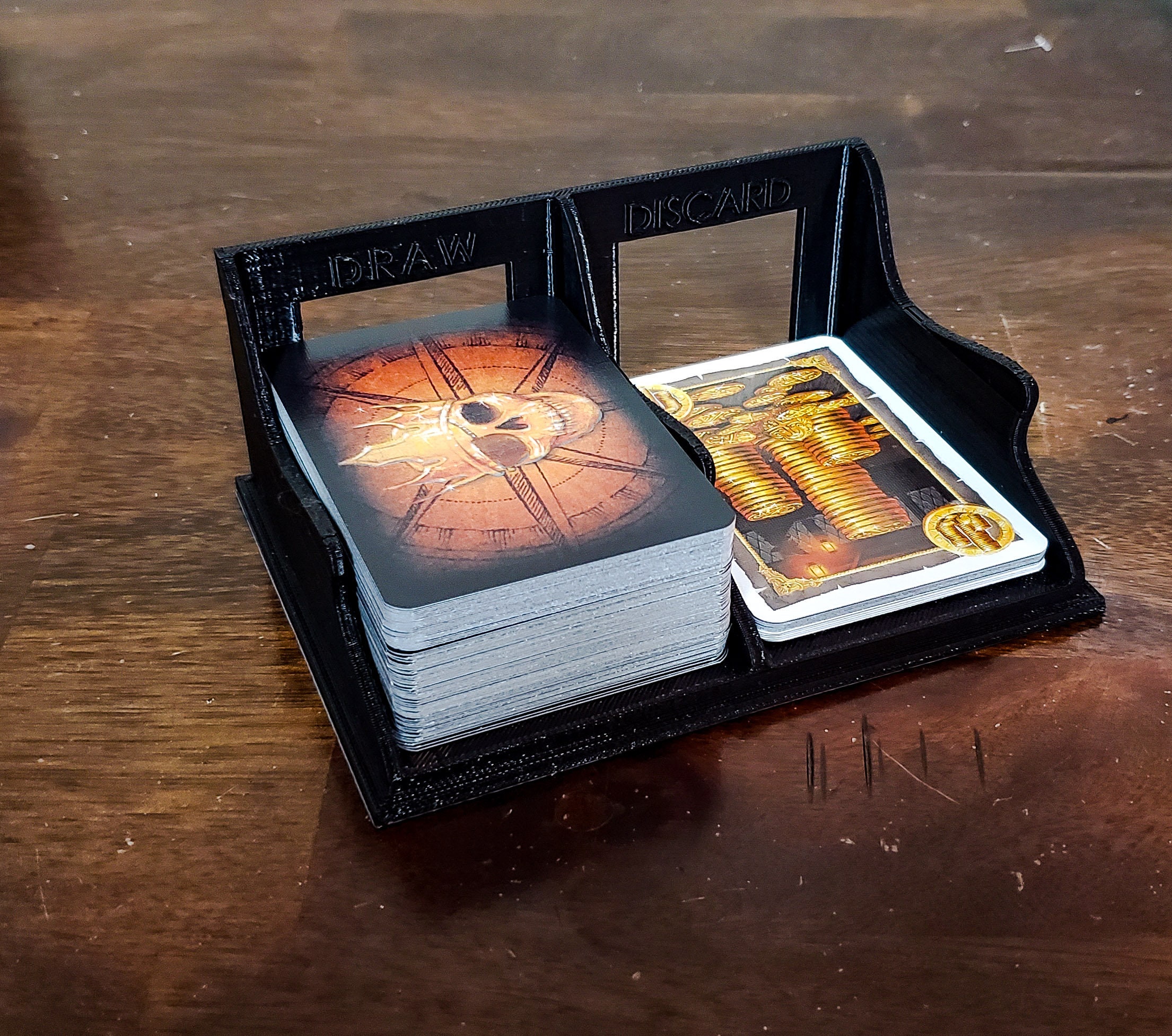 3D Printed Tall Draw and Discard Holder | Etsy