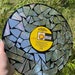 CD Mosaic on Vinyl Record - Etsy