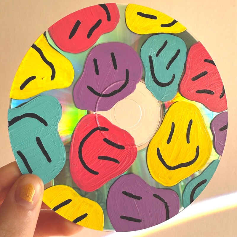 Cd Painting - Etsy
