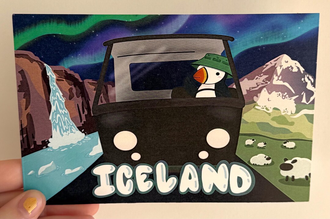 Iceland 4x6 Postcard Print - Etsy