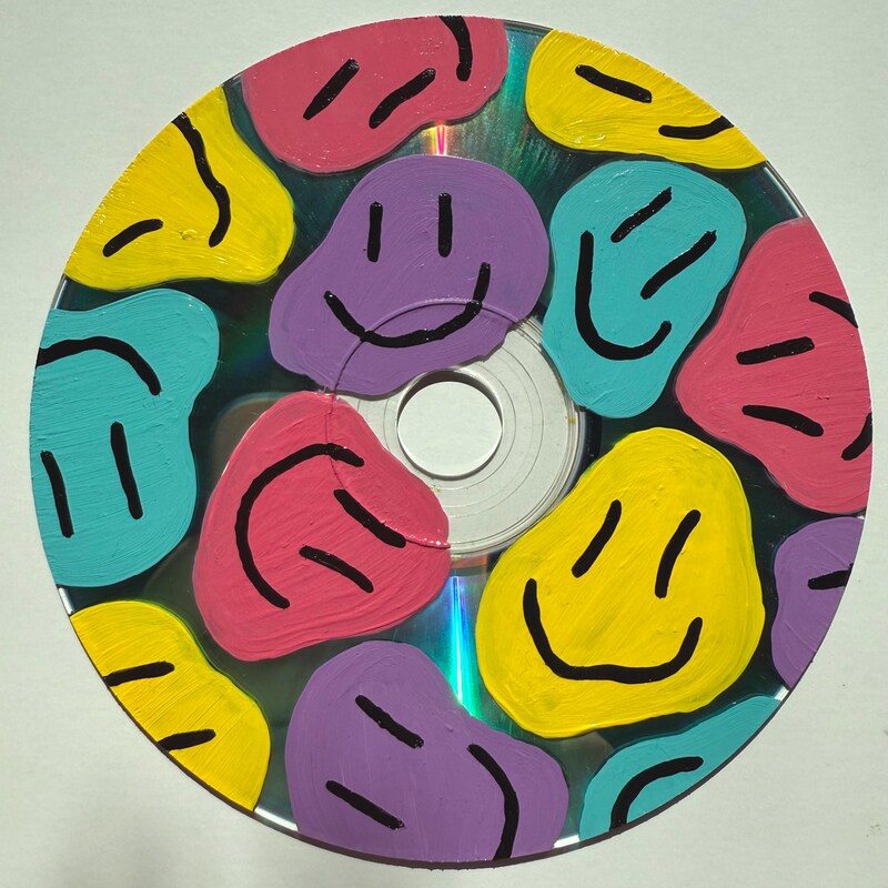 Cd Painting - Etsy