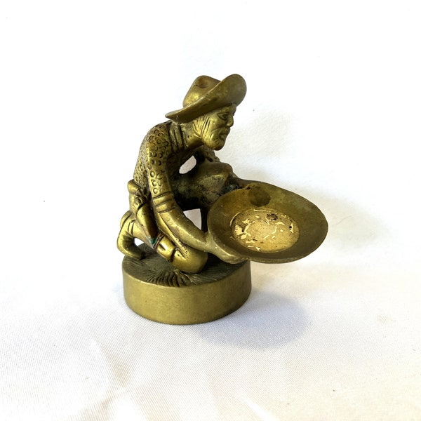 Solid Brass Figurine - Etsy
