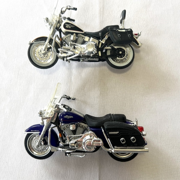 Harley Davidson Road King Diecast - Etsy
