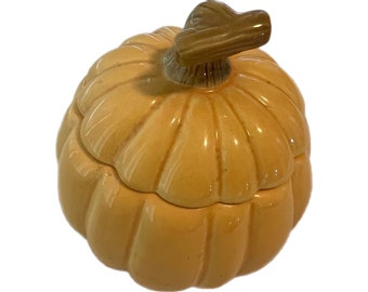 Small Ceramic Pumpkins With Lids - Etsy