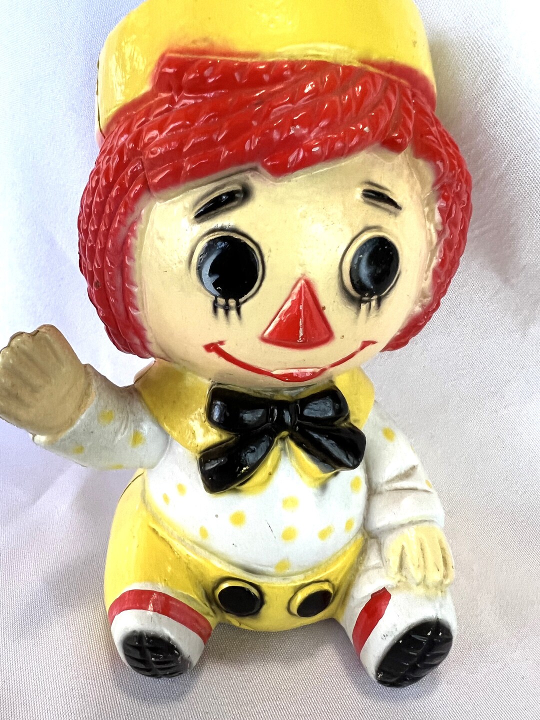 Vintage Bobbs Merril Co. Raggedy Anne Andy Plastic Planter - Etsy