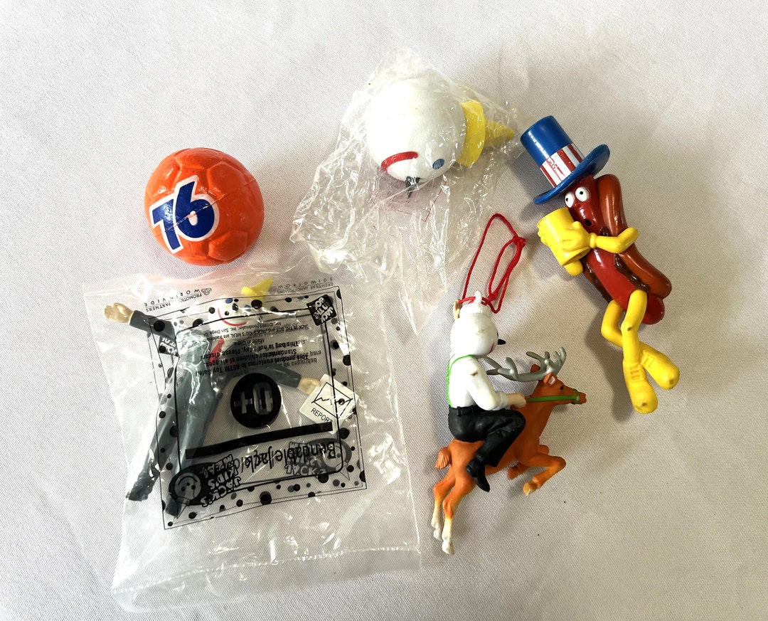 Vintage Fast Food Toys Car Antennae Balls Topper and Collectible ...