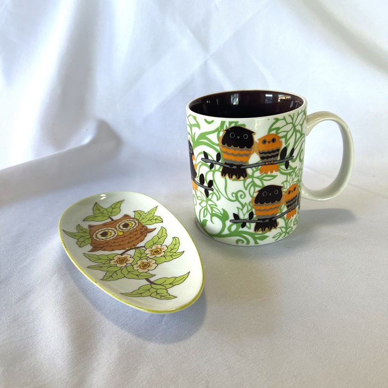 Owl Dish - Etsy