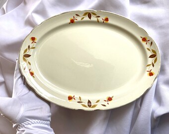 Jewel Tea Autumn Leaf Dishes | Etsy