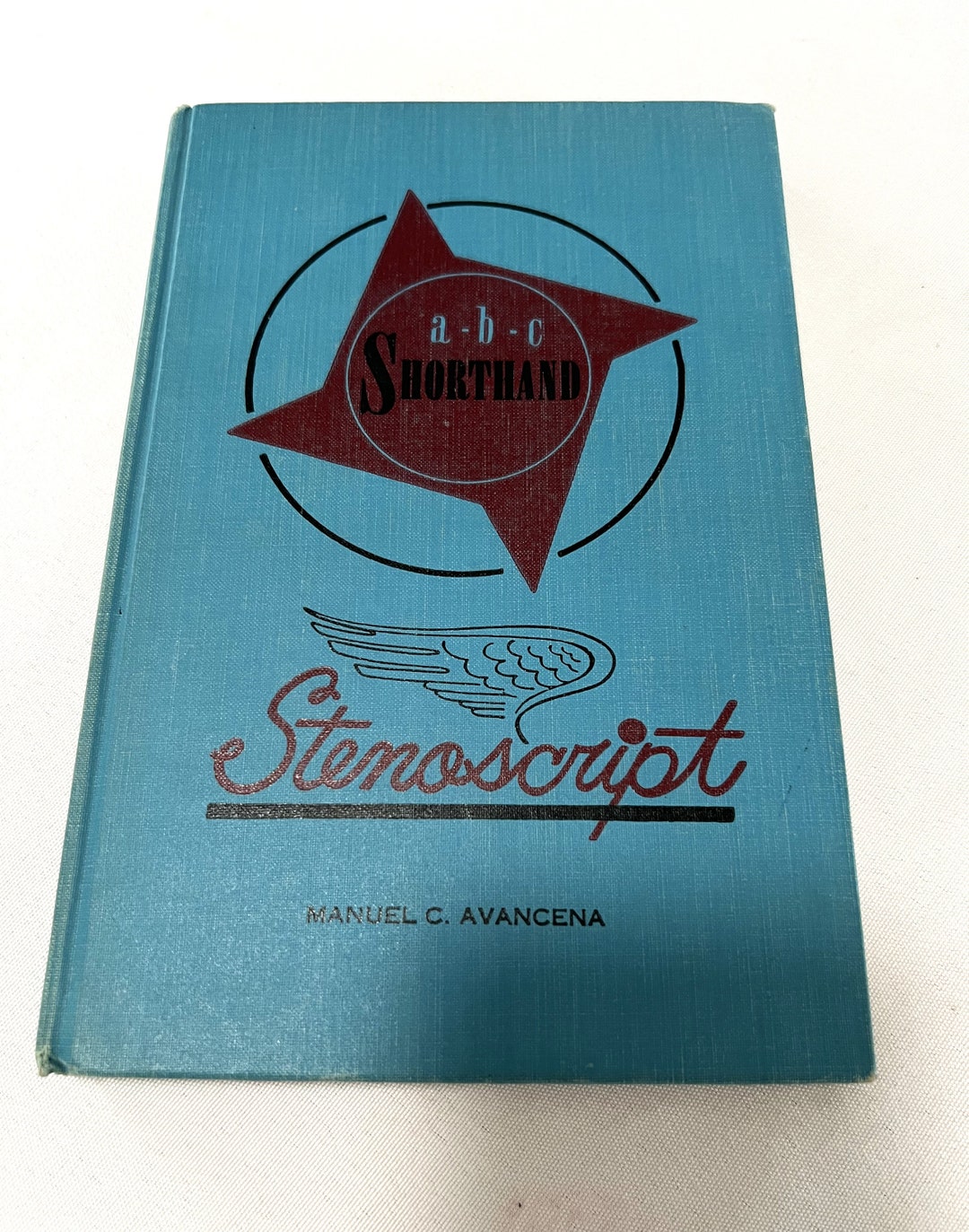 Vintage A-b-c Shorthand Stenoscript Hardcover Book by Manuel C ...