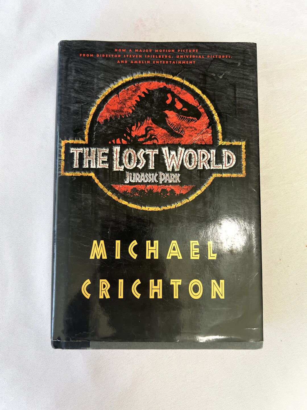 Vintage the Lost World Jurassic Park Michael Crichton Movie Release Tie-in Hardcover Fiction ...