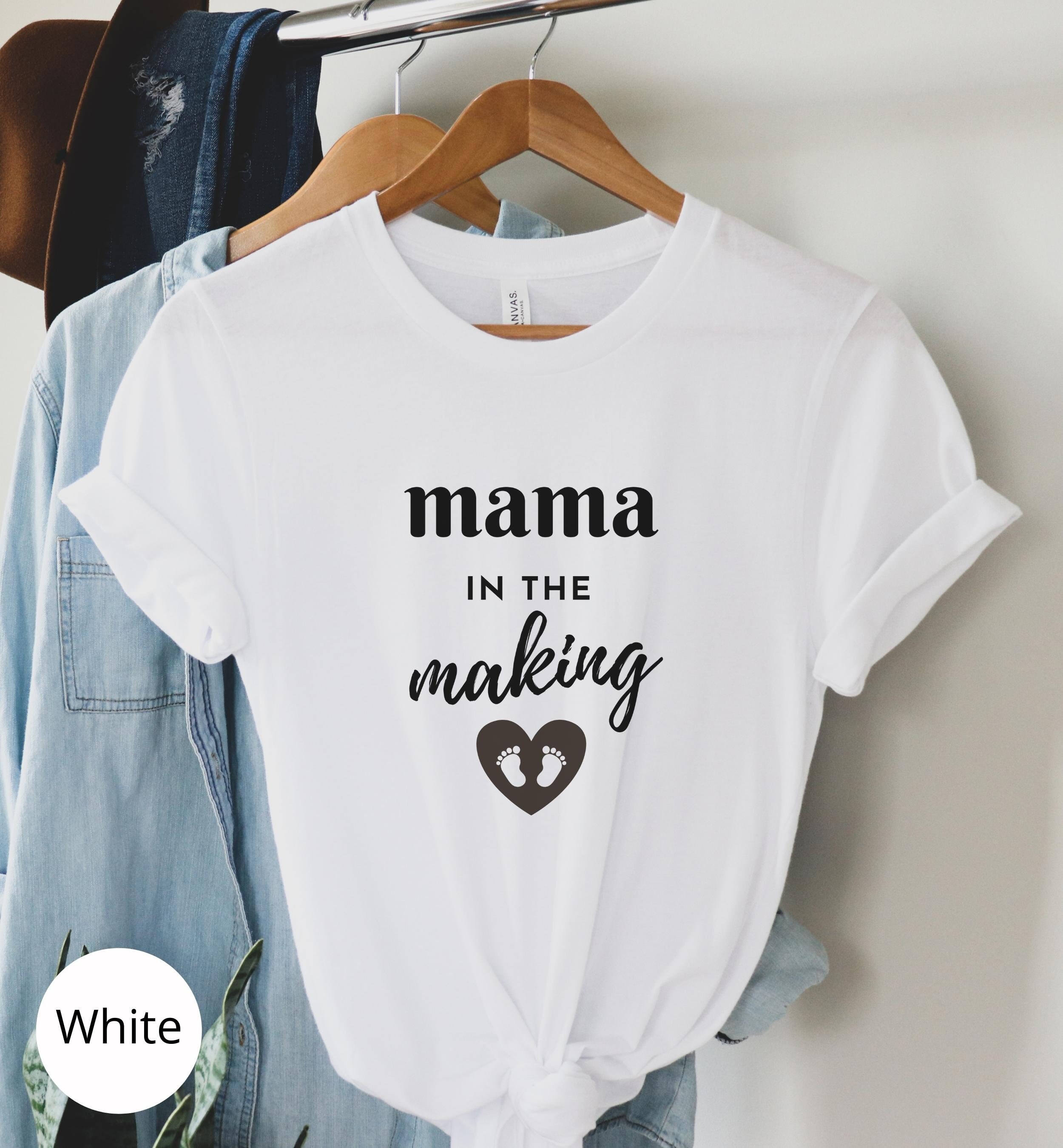 Pregnancy Announcement Shirt, Maternity Shirt, Expecting Mom Tee, Mommy ...