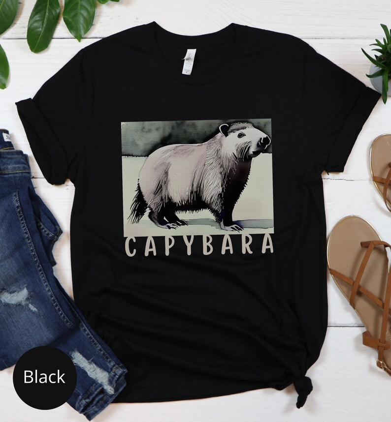 Funny Capybara Tshirt, Capybara Gifts, Capybaras, Rodent Shirt ...