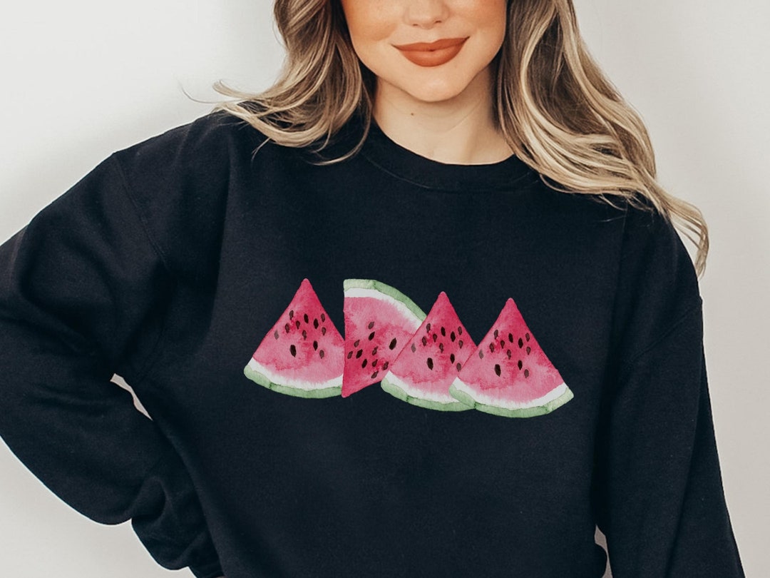 Watermelon Cottagecore Sweatshirt, Vintage Watermelon Shirt, Watermelon ...