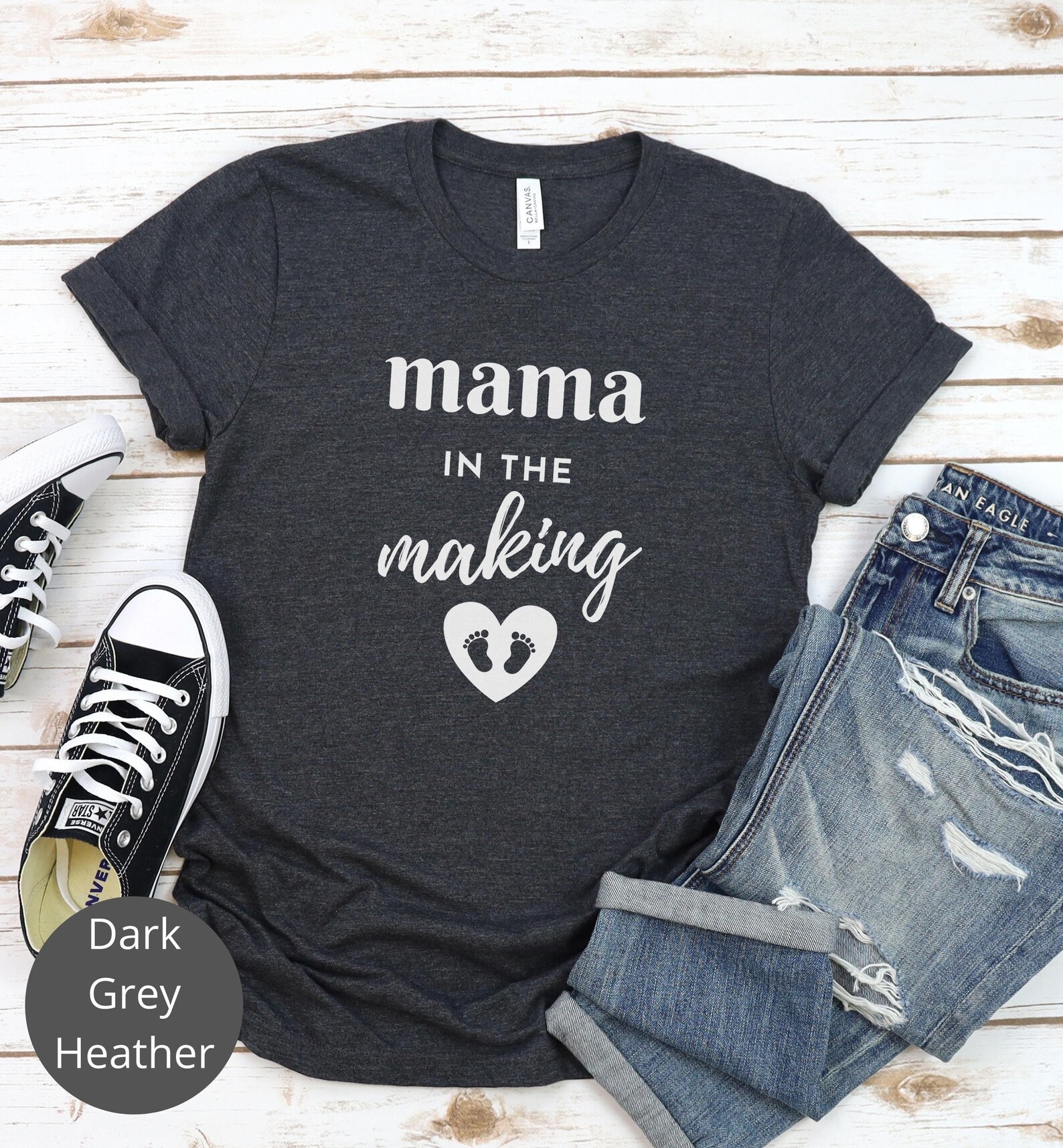 Pregnancy Announcement Shirt, Maternity Shirt, Expecting Mom Tee, Mommy ...