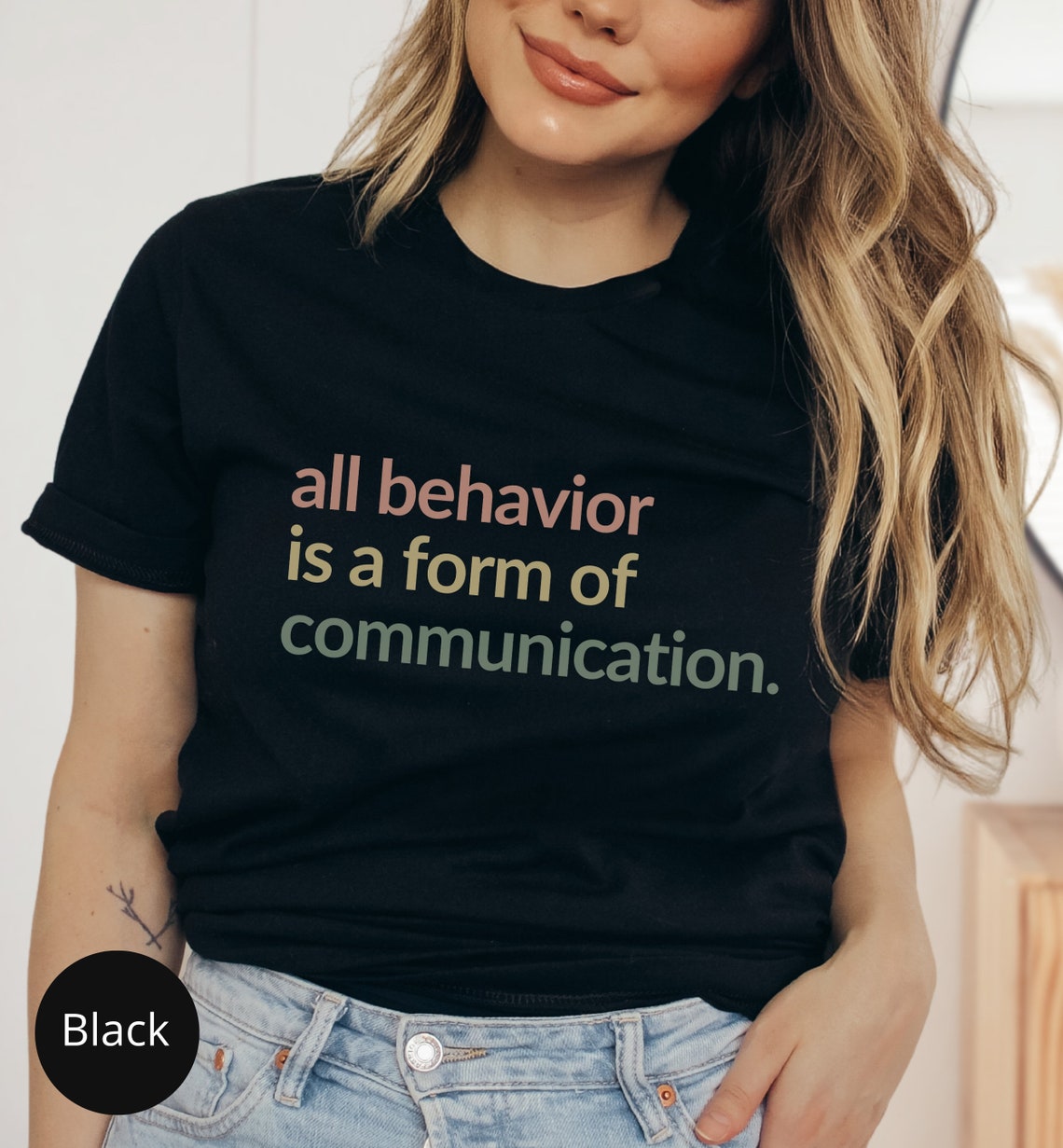 Behavior is Communication Shirt, Esl Teacher Shirt, All Behavior is ...