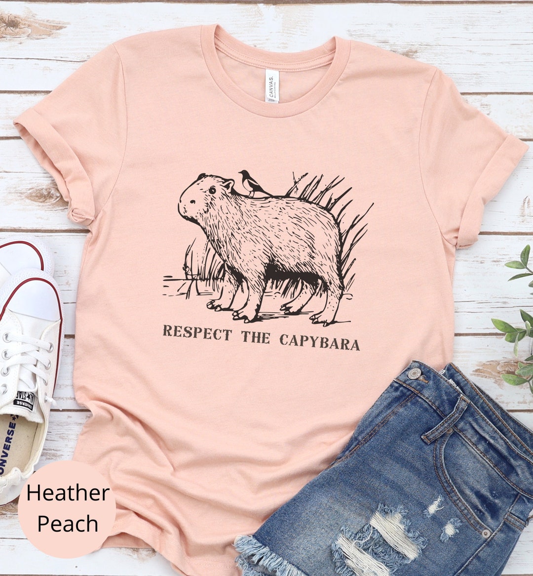 Funny Capybara Tshirt, Capybara Gifts, Capybaras, Rodent Shirt ...