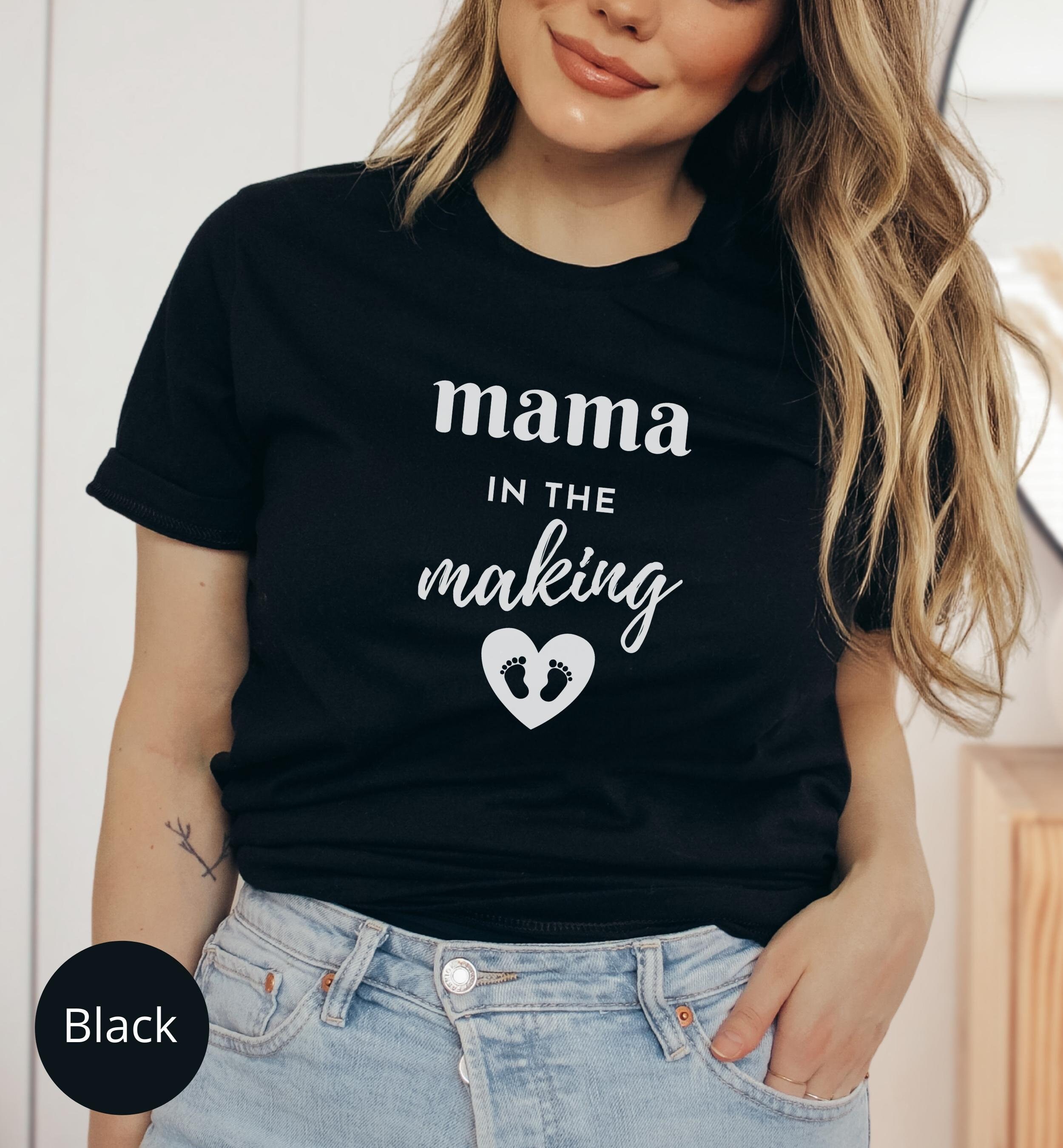 Pregnancy Announcement Shirt, Maternity Shirt, Expecting Mom Tee, Mommy ...