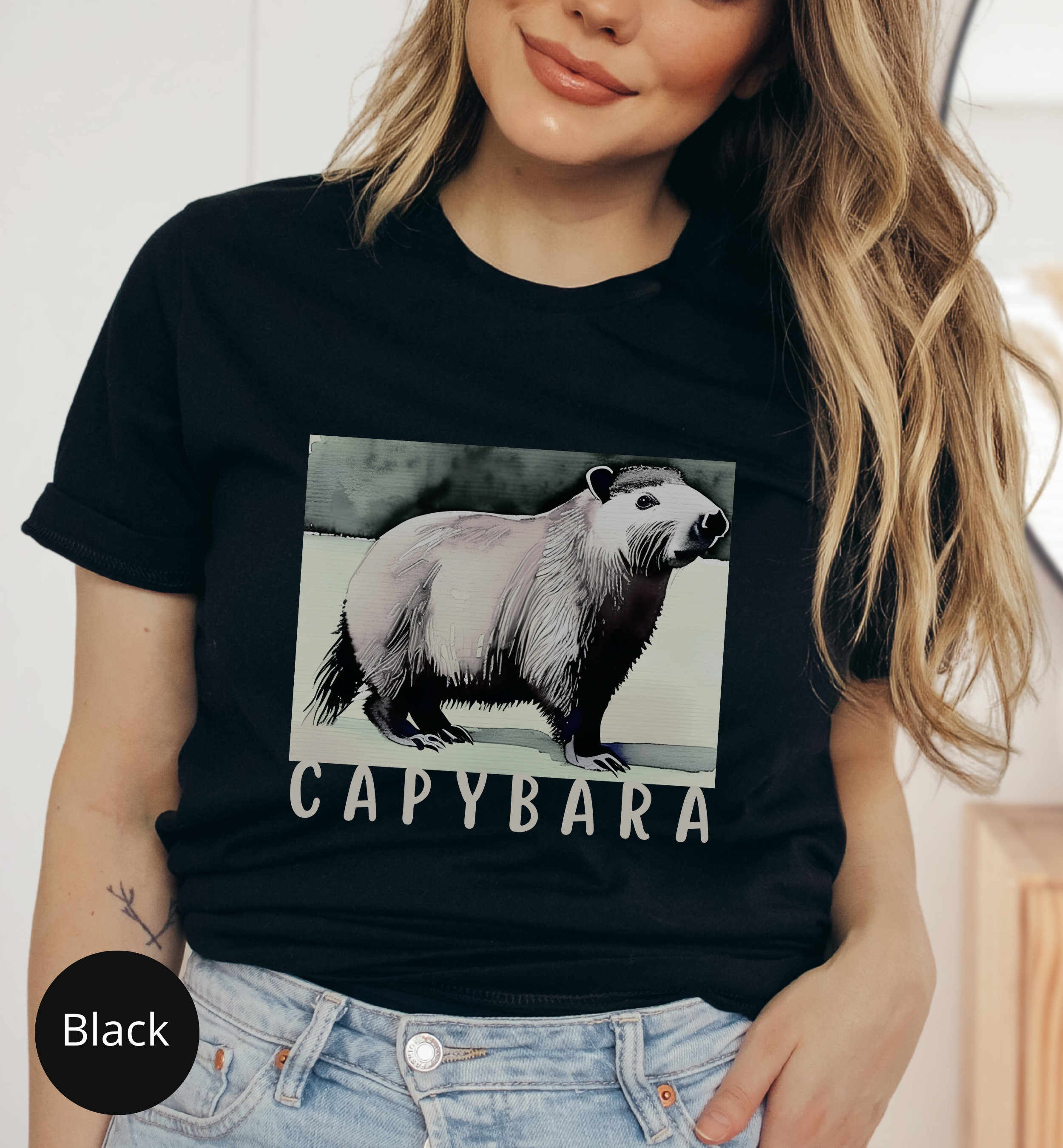 Funny Capybara Tshirt, Capybara Gifts, Capybaras, Rodent Shirt ...