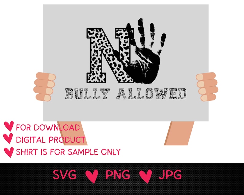 No to Bullying No Bully Allowed Bullying Awareness Stop Bullying Avoid ...