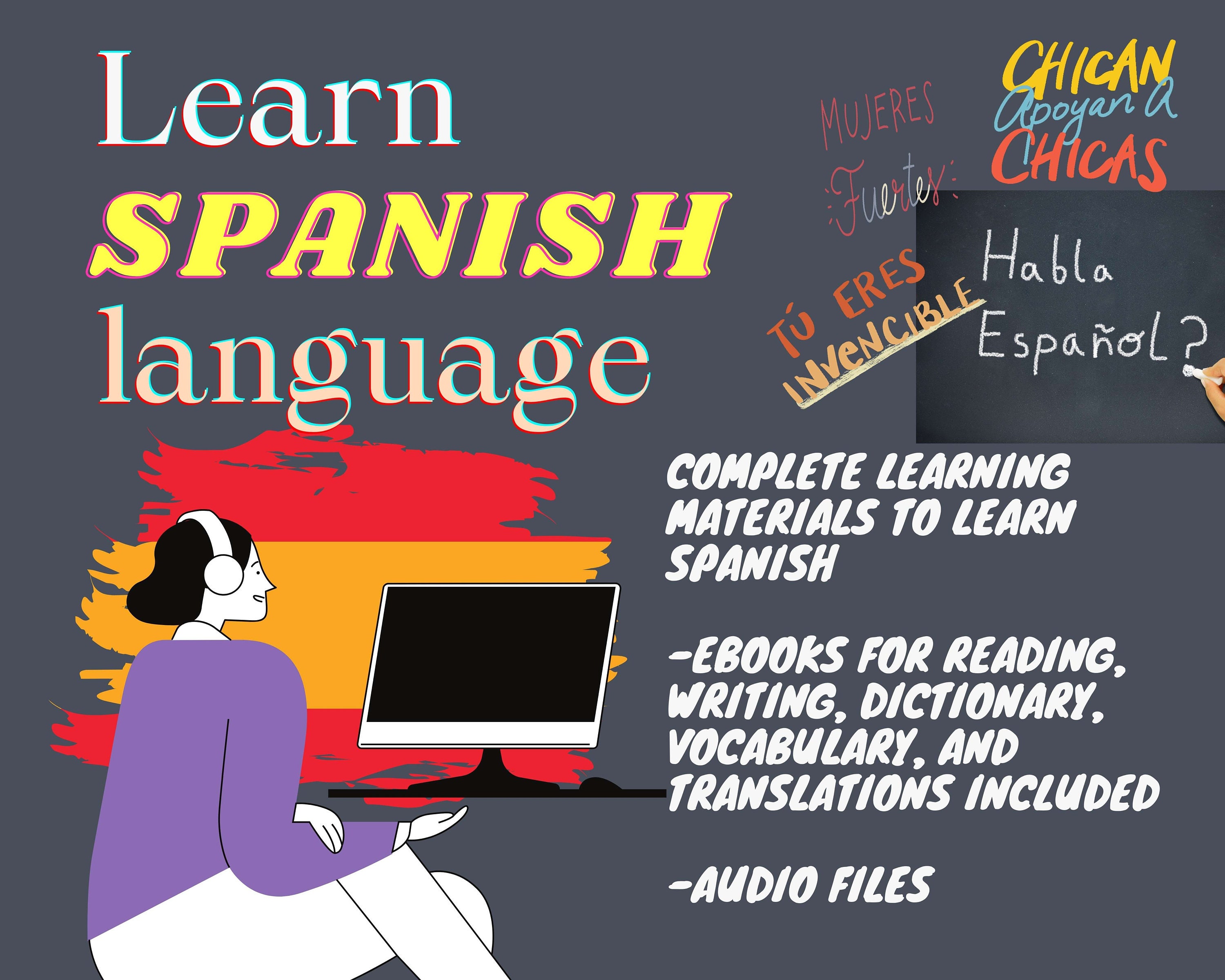 Spanish Language Learning Materials Compilation,guides in Writing ...