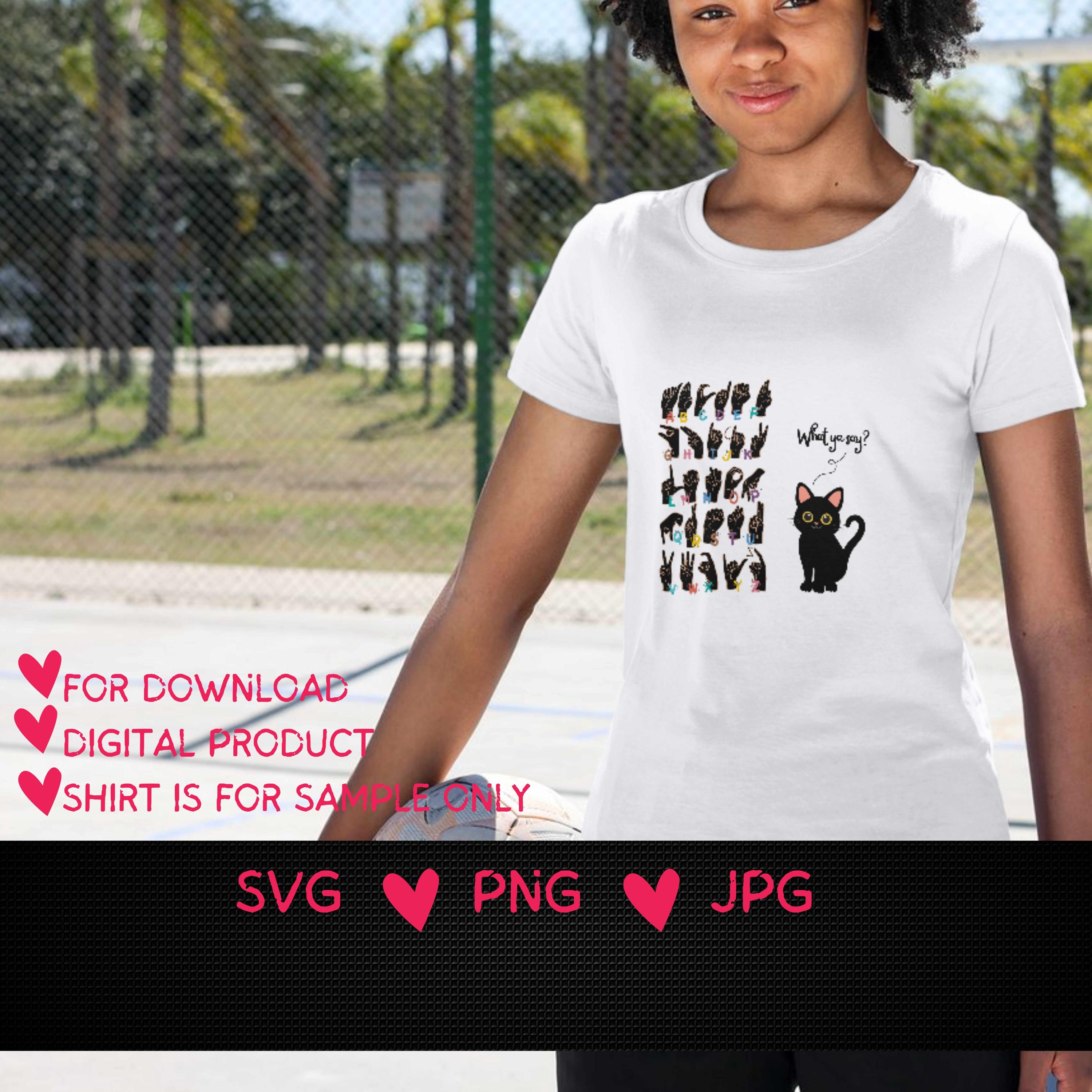 American Sign Language Hand Symbols Letters Sign Language Svg Shirt ...