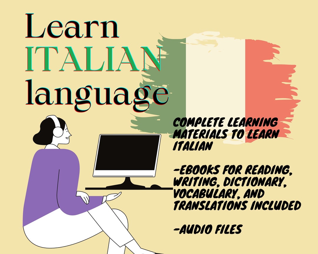 Italian Language Learning Materials Compilation,guides in Writing ...