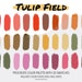 Procreate Color Palette Bundle 4 Palettes Flower Field Instant Download ...