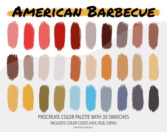 Procreate Color Palette Casino Instant Download Digital - Etsy
