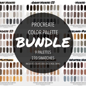 Procreate Color Palette Ice Cream Sprinkles Instant Download Digital ...