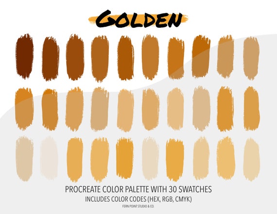 Código De Color Dorado Cmyk