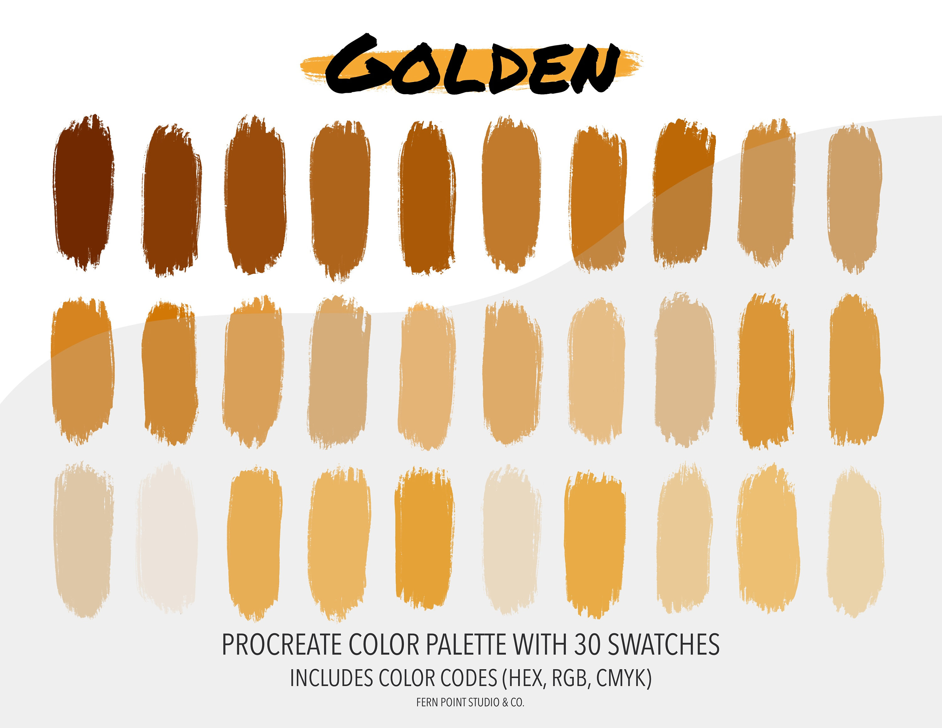 Golden Color Code Cmyk