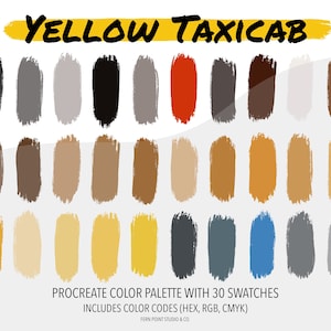 Procreate Color Palette Bundle | 4 Palettes | New York City | Instant ...