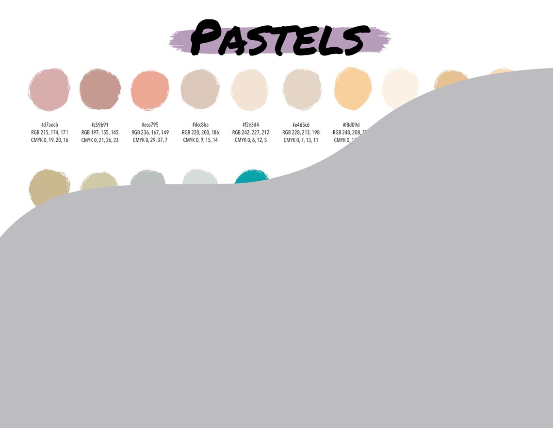 Procreate Color Palette | Spring Pink | Instant Download | Digital File ...