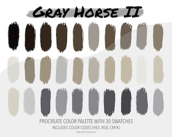 Procreate Color Palette White Sands Instant Download Digital File Color ...