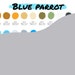 Procreate Color Palette Blue Parrot Instant Download Digital File Color ...